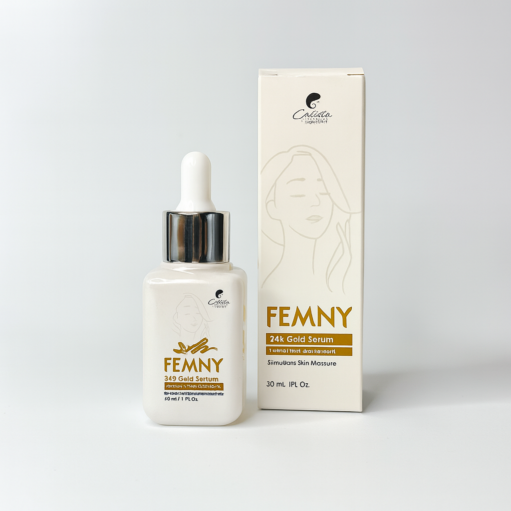 Femny 24K Gold Serum – Restore Radiance & Even Skin Tone – Cubes